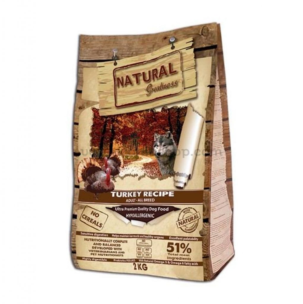 Pienso para Perros Natural Greatness Pavo - Veterizonia