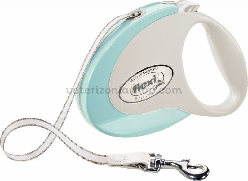 Correa para Perros Extensible Flexi Style Verde Agua - Veterizonia